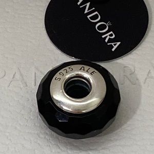 Pandora | Jewelry | Black Pandora Murano Glass Halloween Charm 7969 ...